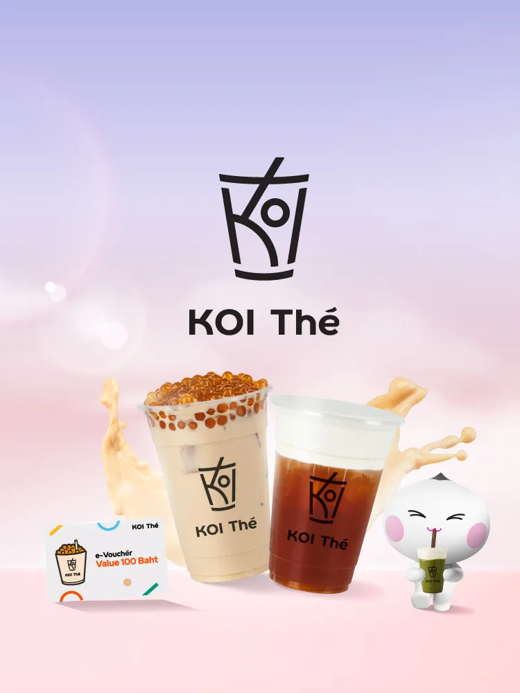 KOI Thé, the premium milk tea from Taiwan!